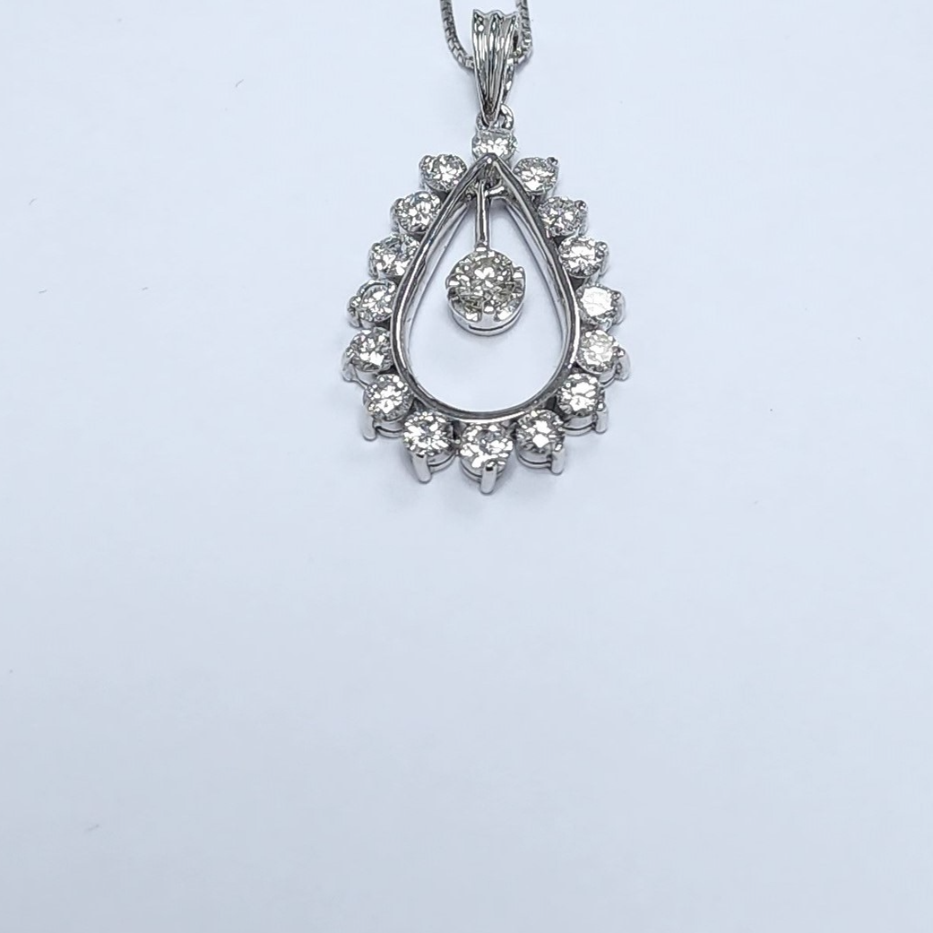 Natural Diamond Pendant | Pendant - GEMGEM